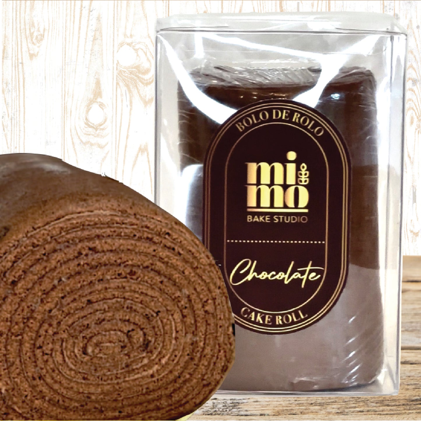 Belgian Chocolate Bolo de Rolo - Brazilian Cake Roll – Mimo Shop